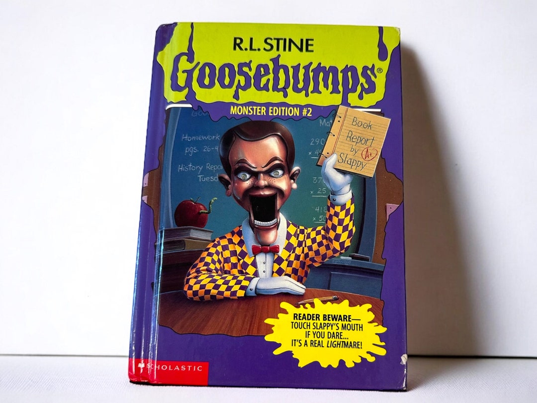 Goosebumps R.L. Stine Monster Edition 2. Scholastic 1996. Three Scary ...