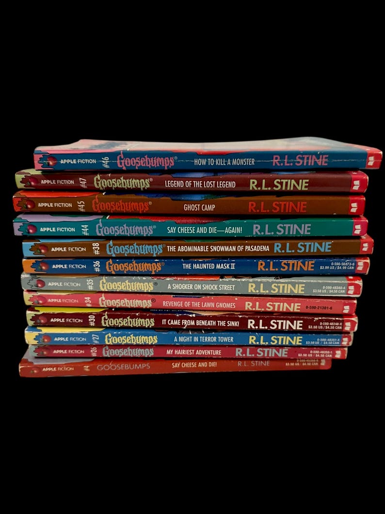 Goosebumps Vintage Books. Choose Yours and Complete Your Collection. 90 ...