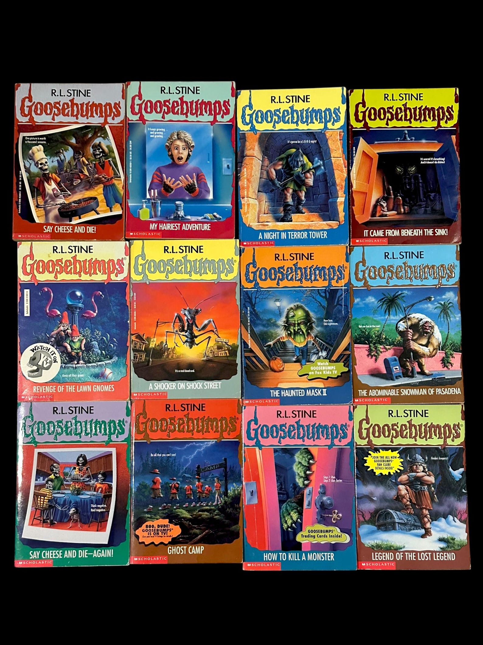 Goosebumps Vintage Books. Choose Yours and Complete Your Collection. 90 ...