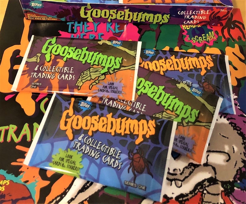 Rare Goosebumps Collectible Trading Cards. Topps 1996. - Etsy UK