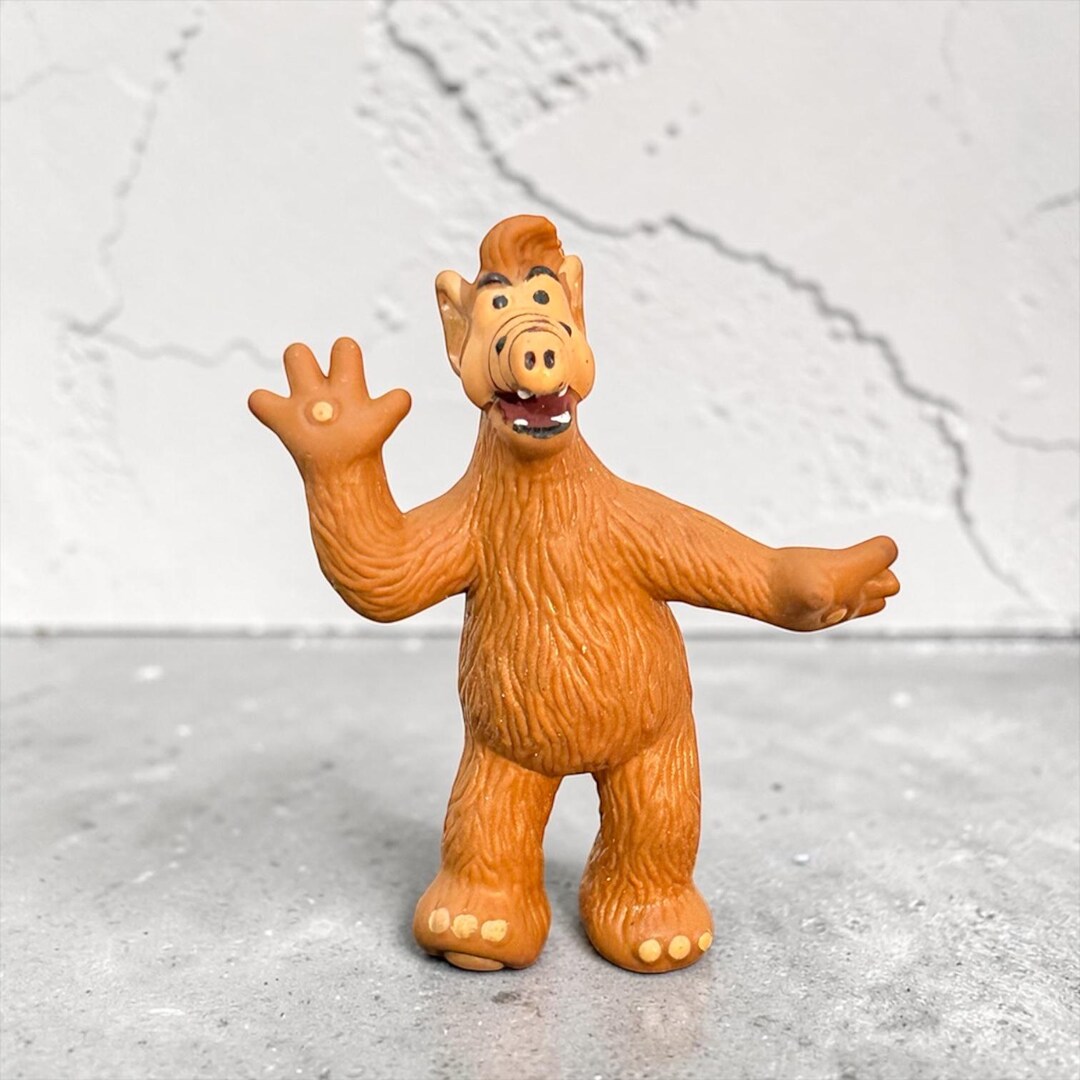 Cool Collectible Vintage ALF Russ Eraser Figurine Vintage 1988 2" Tall ...