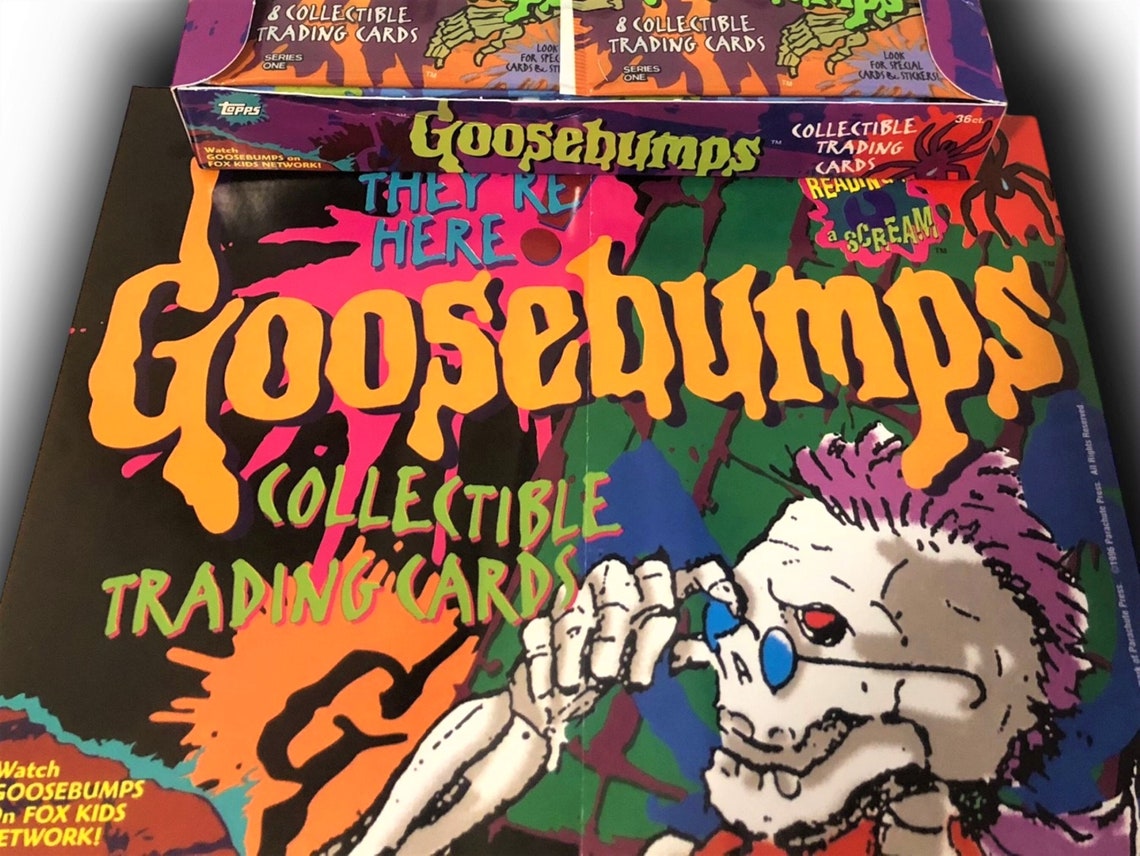 Rare Goosebumps Collectible Trading Cards. Topps 1996. - Etsy Canada