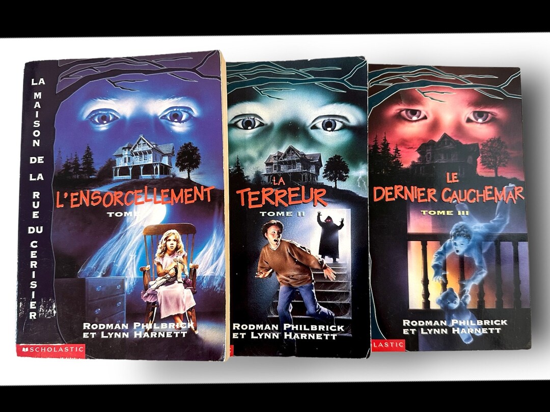 Vintage! Set of 3 Horror Volumes: the House on Cherry Street. 1995 ...