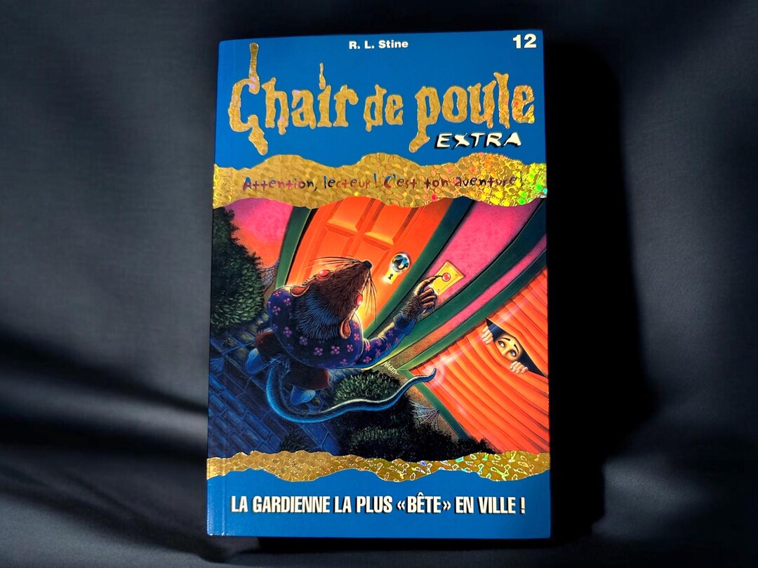 RARE Goosebumps Extra 12 french: the Dumbest Guardian in Town. R.L ...