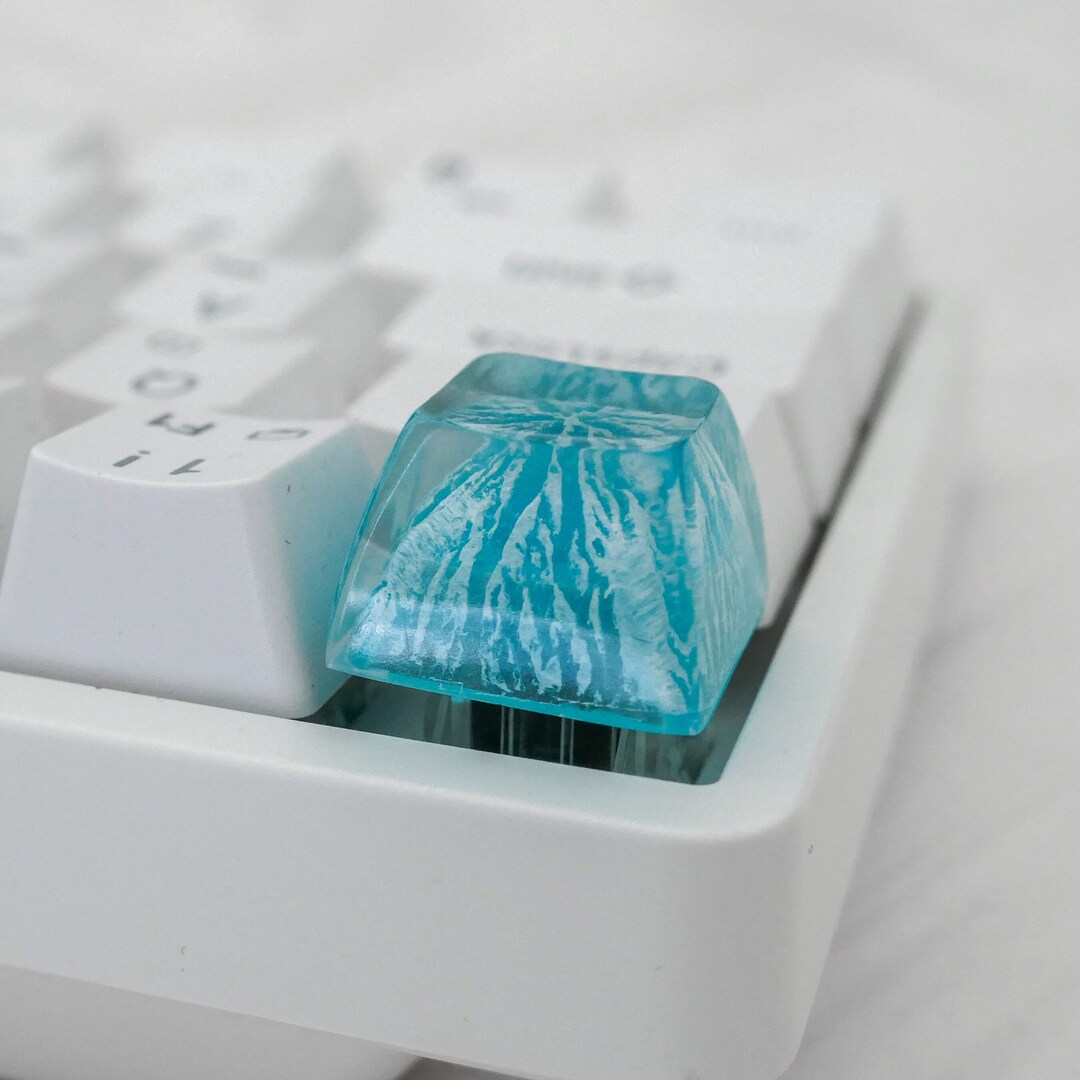 Iceberg Keycap, Artisan Keycap, Handmade Keycap, Cherry MX Keycaps ...