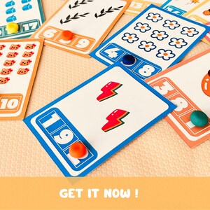 20 Preschool Counting Flashcards L Printable Number Flashcards 1-20 L ...