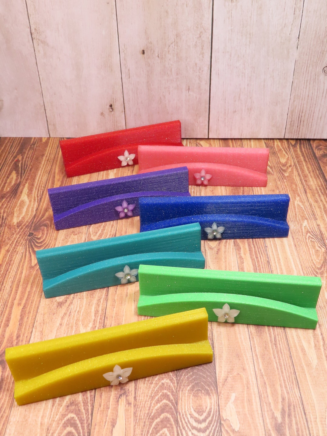 Sparkling Single Card Display Desktop Card Stand Mantle Display - Etsy