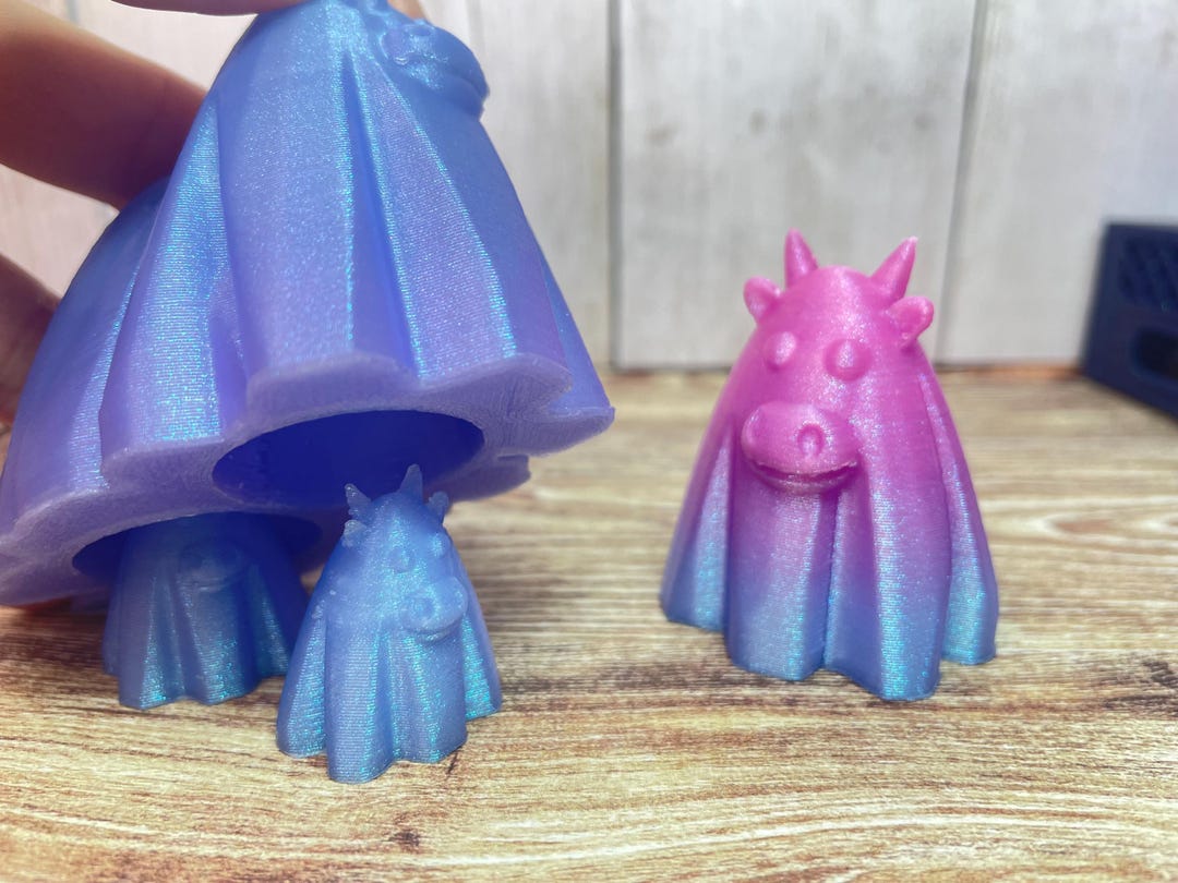 The Moo Boo Family Halloween Ghost Cow Color Transitioning Moo Moo ...