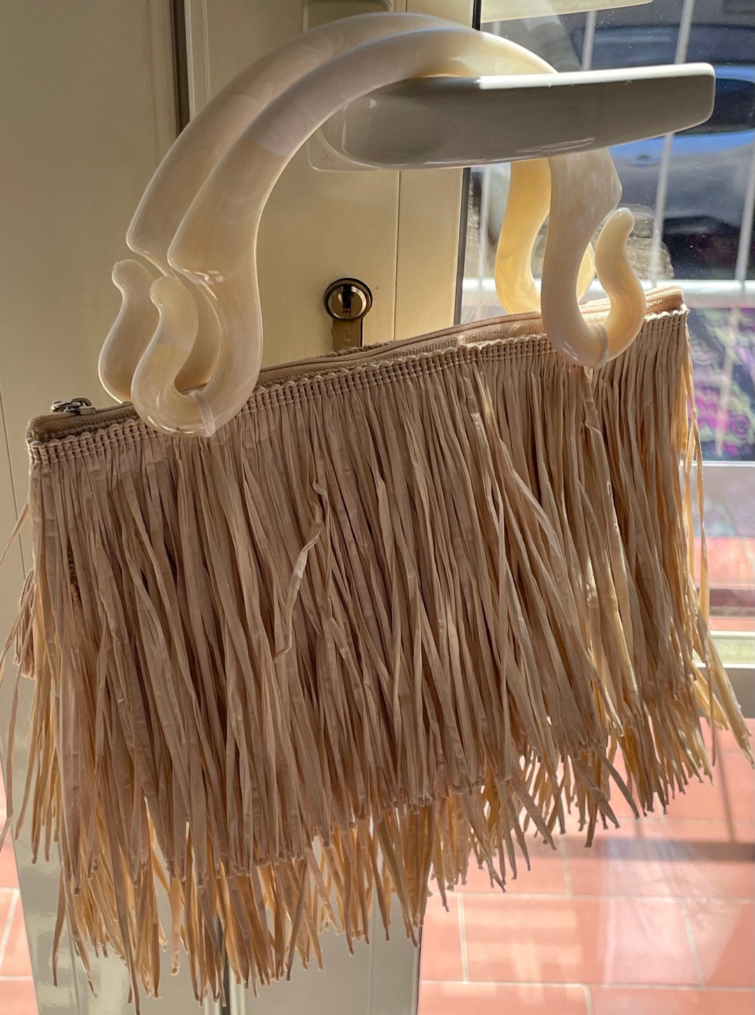 Mini Raffia Bag - Etsy