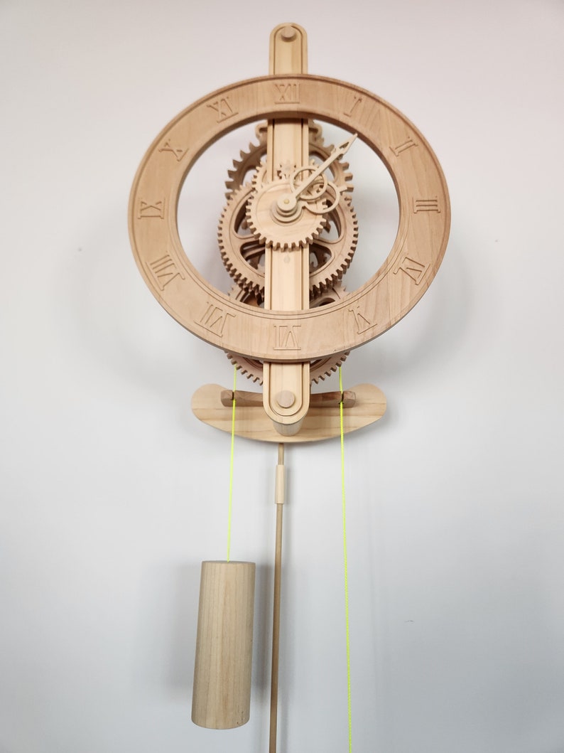 Wooden Clock, Wooden Gear Clock ,clock - Etsy