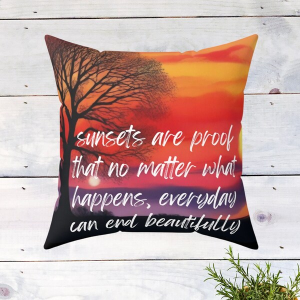 Inspirational Throw Pillow - Etsy