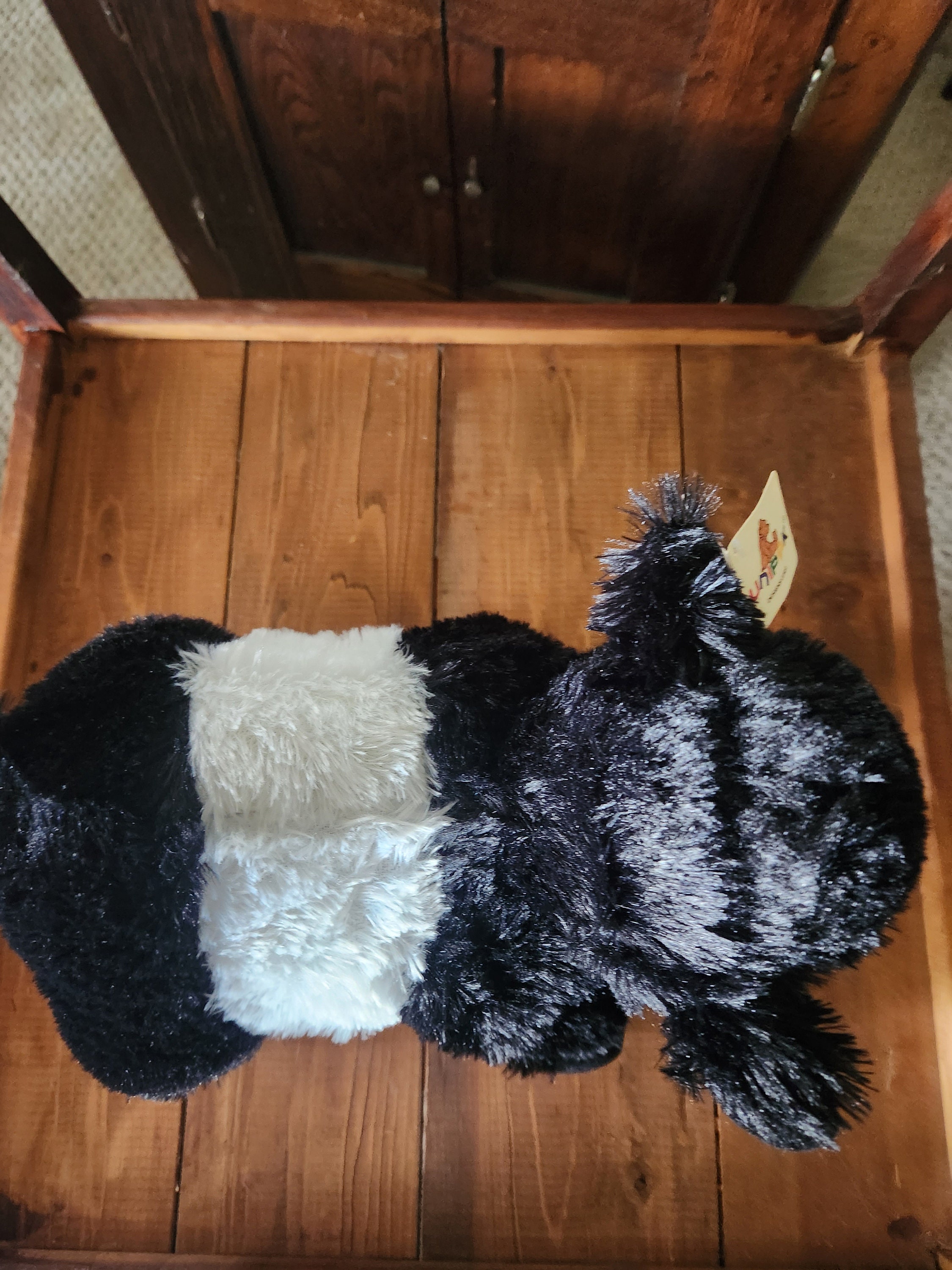 Large Belted Cow Plush - Etsy