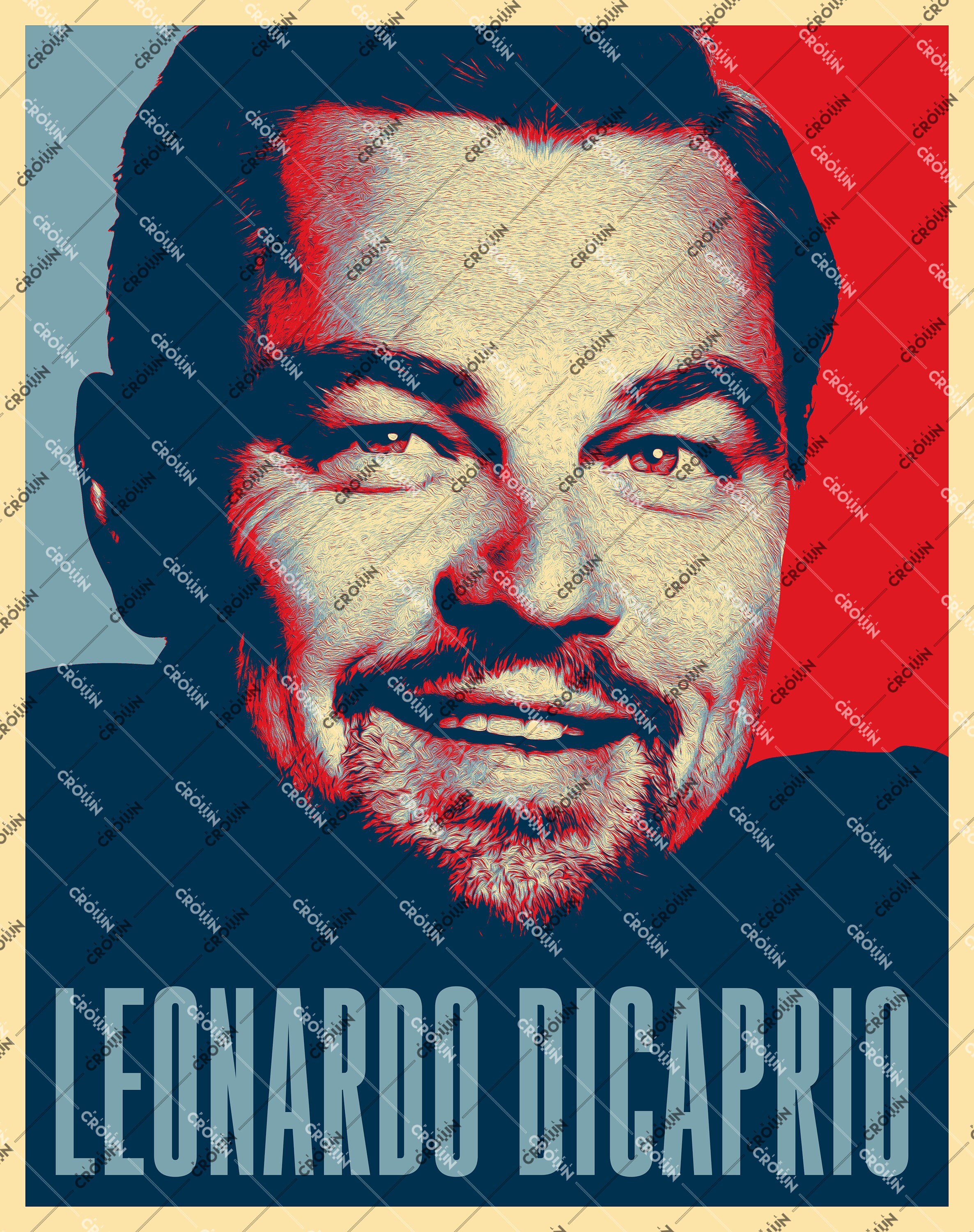 Leonardo Dicaprio Hope Poster Jpg Dicaprio Tshirt Digital - Etsy
