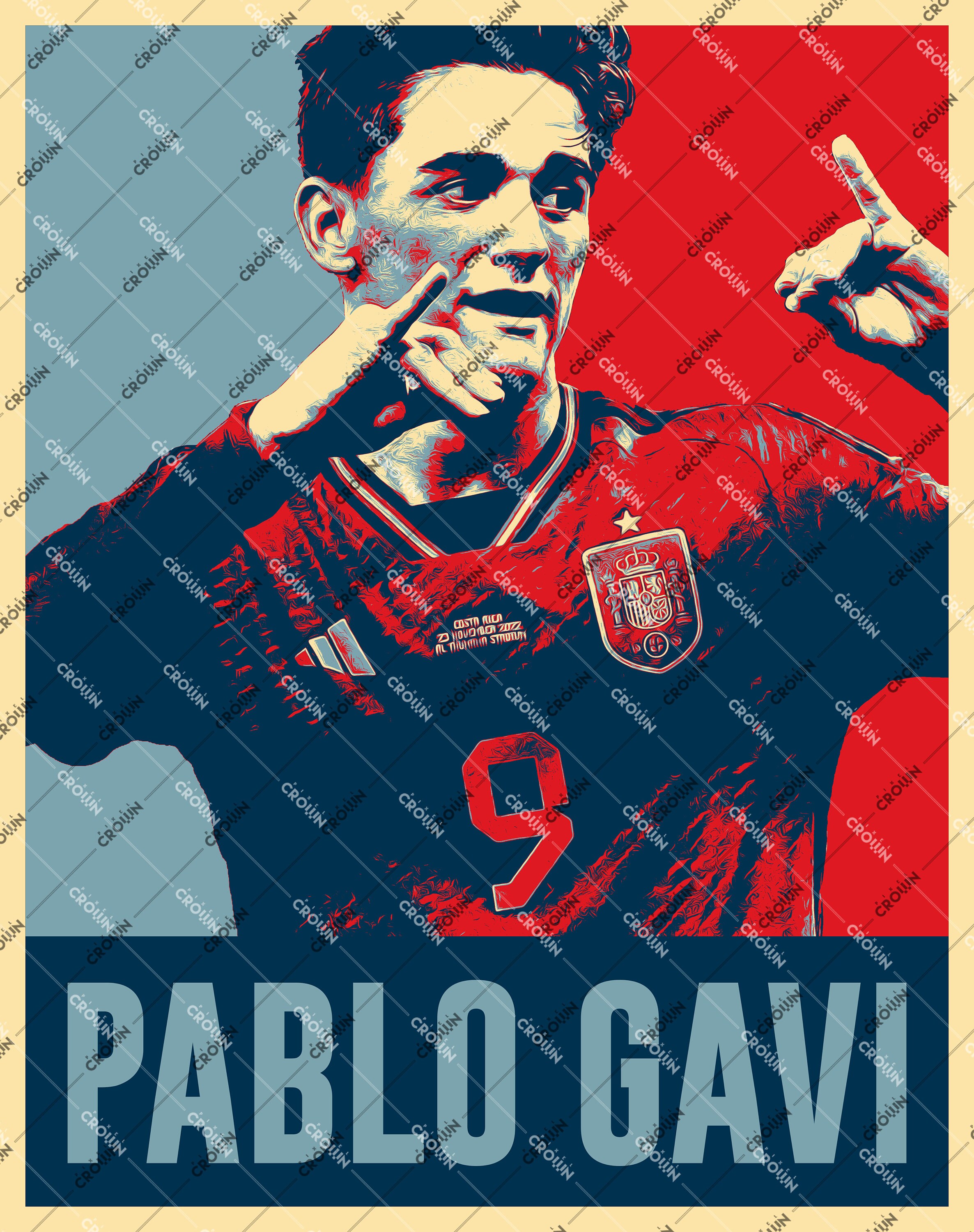 Pablo Gavi Jpg, Gavi T Shirt Printable Digital Product, Gavi Poster Png ...