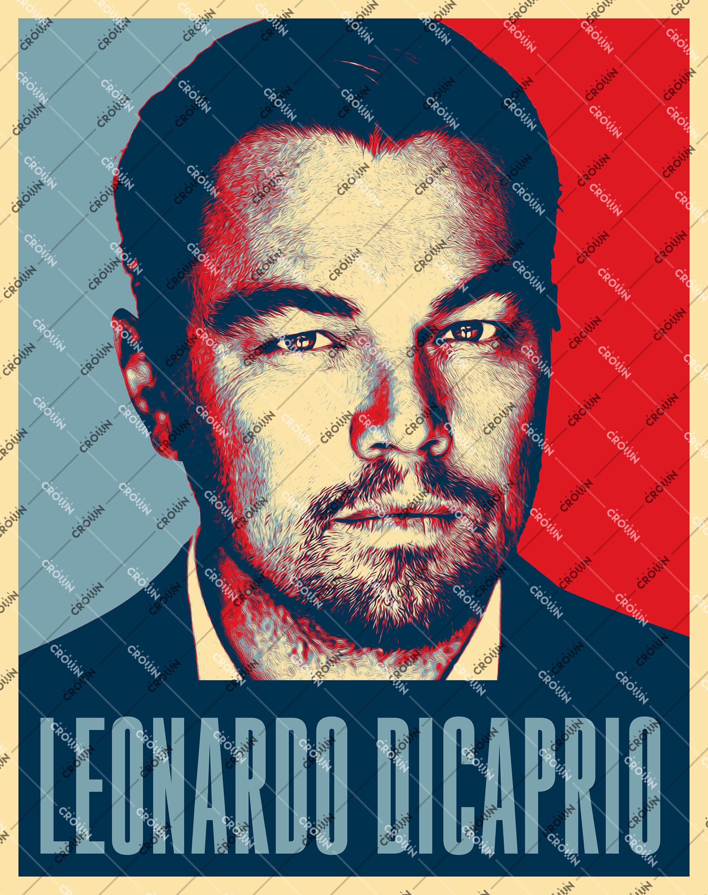 Leonardo Dicaprio Hope Poster Jpg Dicaprio Tshirt Digital - Etsy