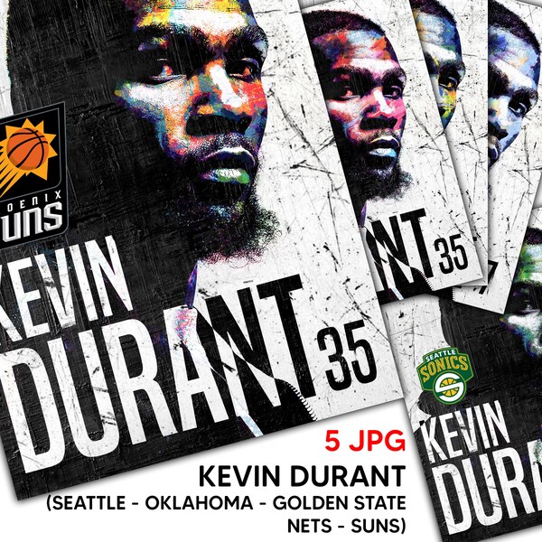 Kevin Durant Svg - Etsy