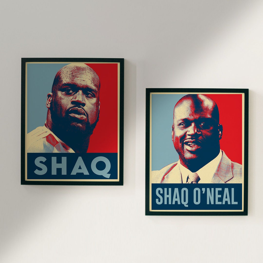 Shaquille O'neal Hope Poster Jpg, Shaquille O'neal Tshirt Digital ...