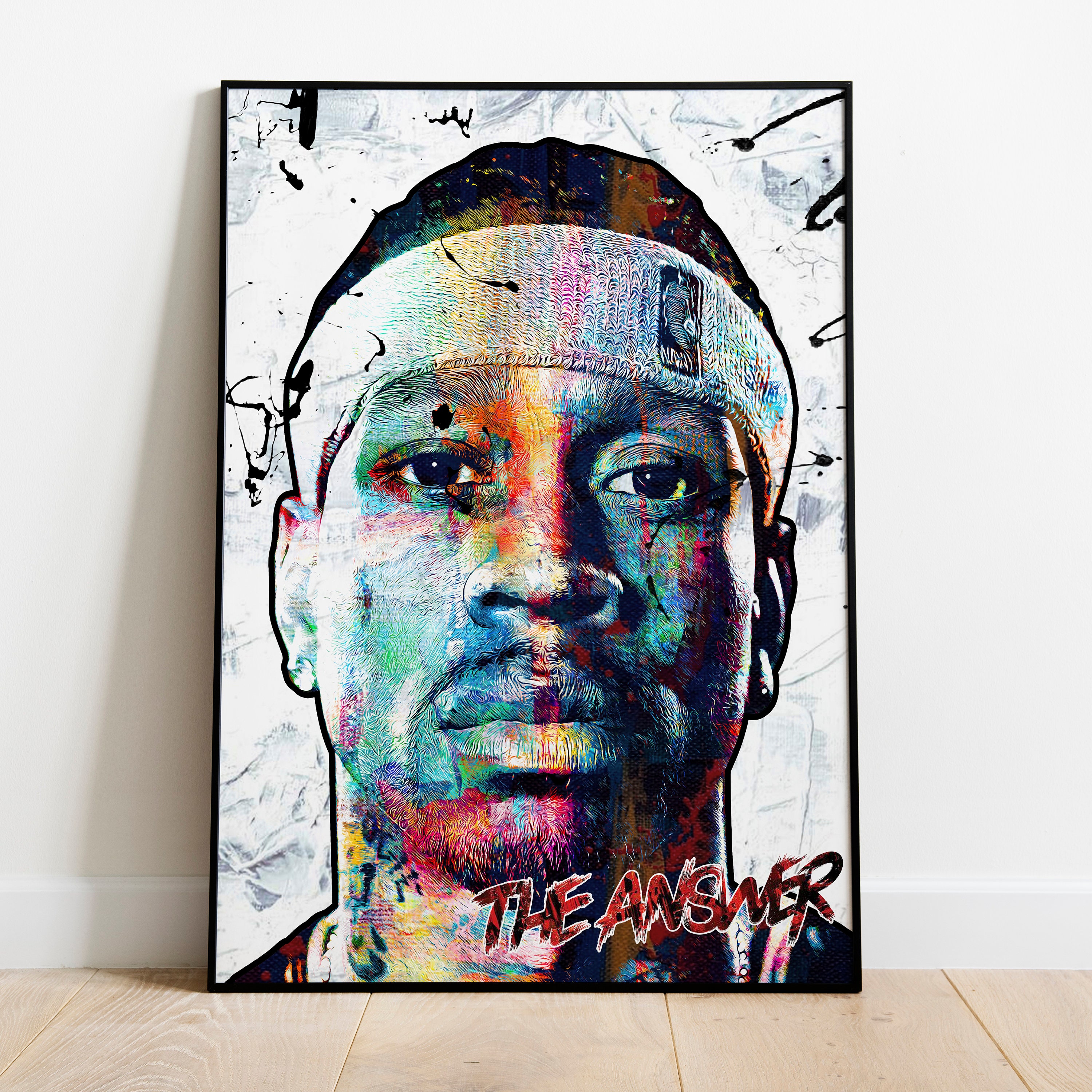 Allen Iverson Abstract Poster and Tshirt Digital Product Jpg, Allen ...