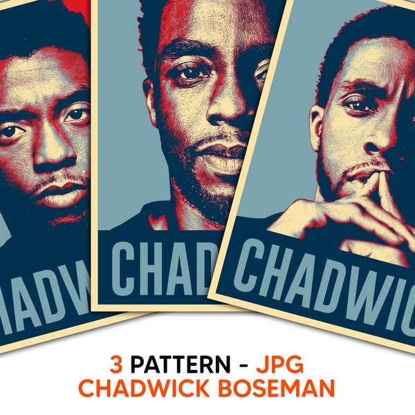 Black Panther Chadwick Boseman Poster - Etsy