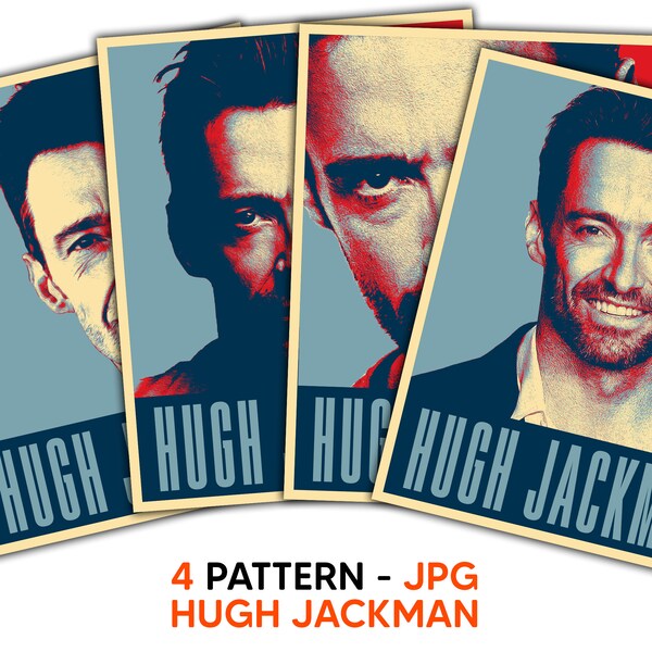 Hugh Jackman - Etsy