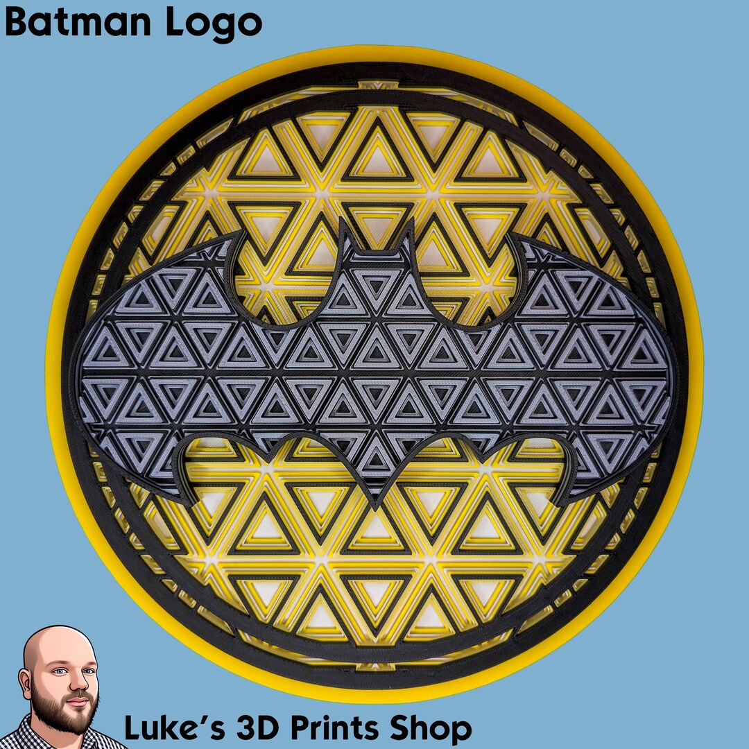 Batman Logo Mosaic - Etsy