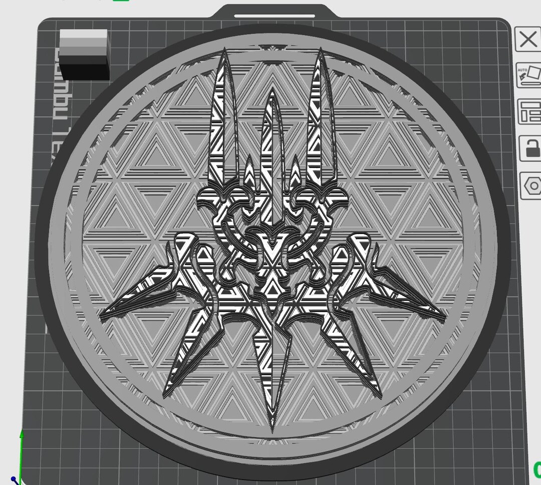 Nier Automata Yorha Logo 3D Mosaic - Etsy