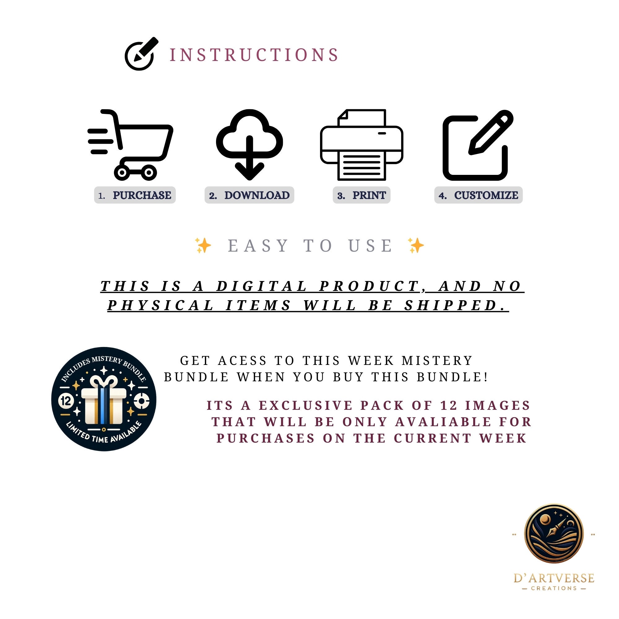 Magical Alphabet Clipart Fantasy Creatures Letters Digital Download ...