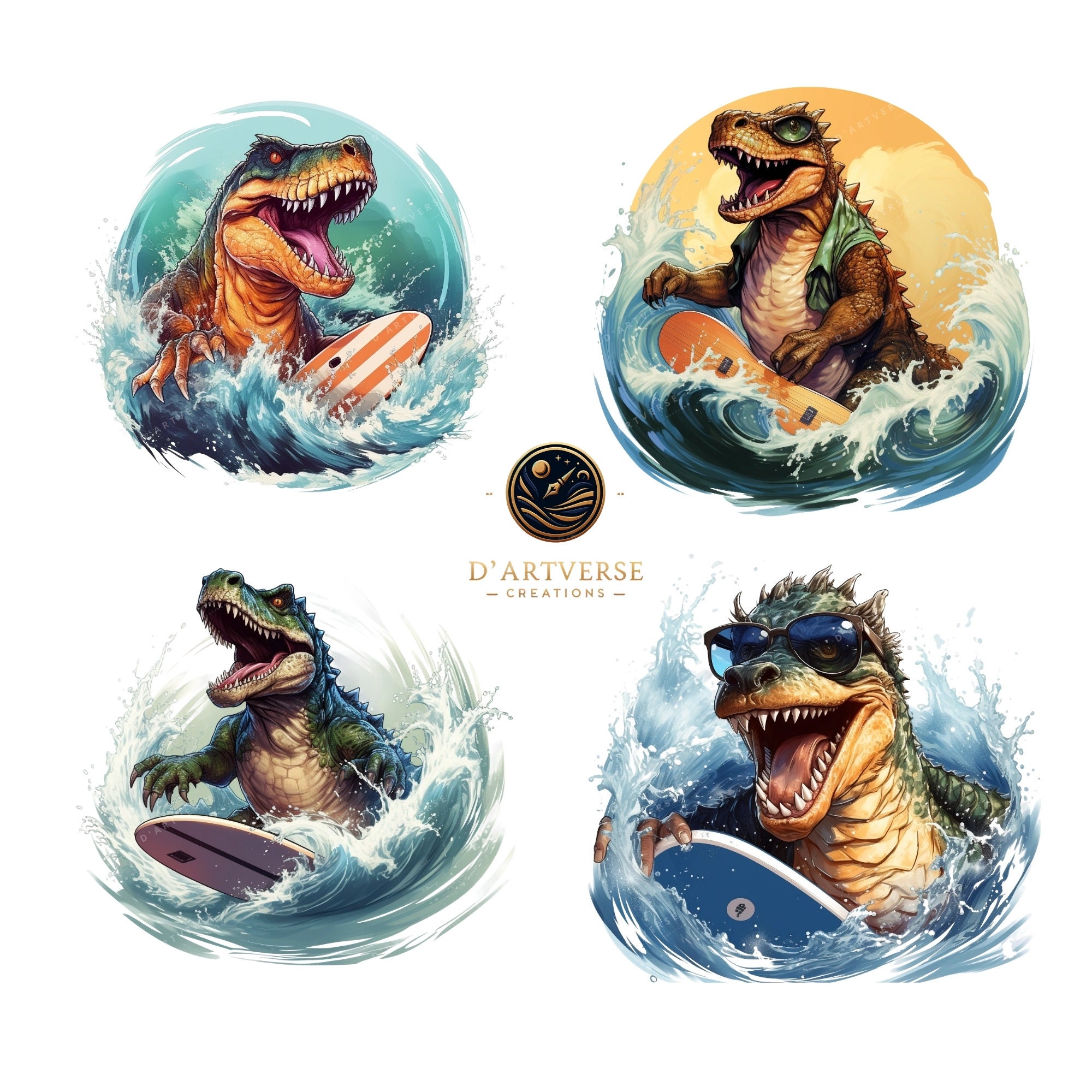 Dinosaur Clipart Summer Party Png Dino T-rex Clipart Dino Summer ...