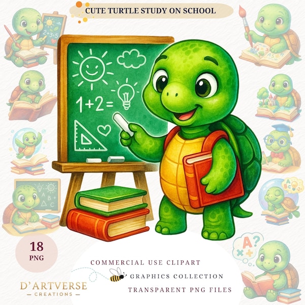 Turtles on Back - Etsy