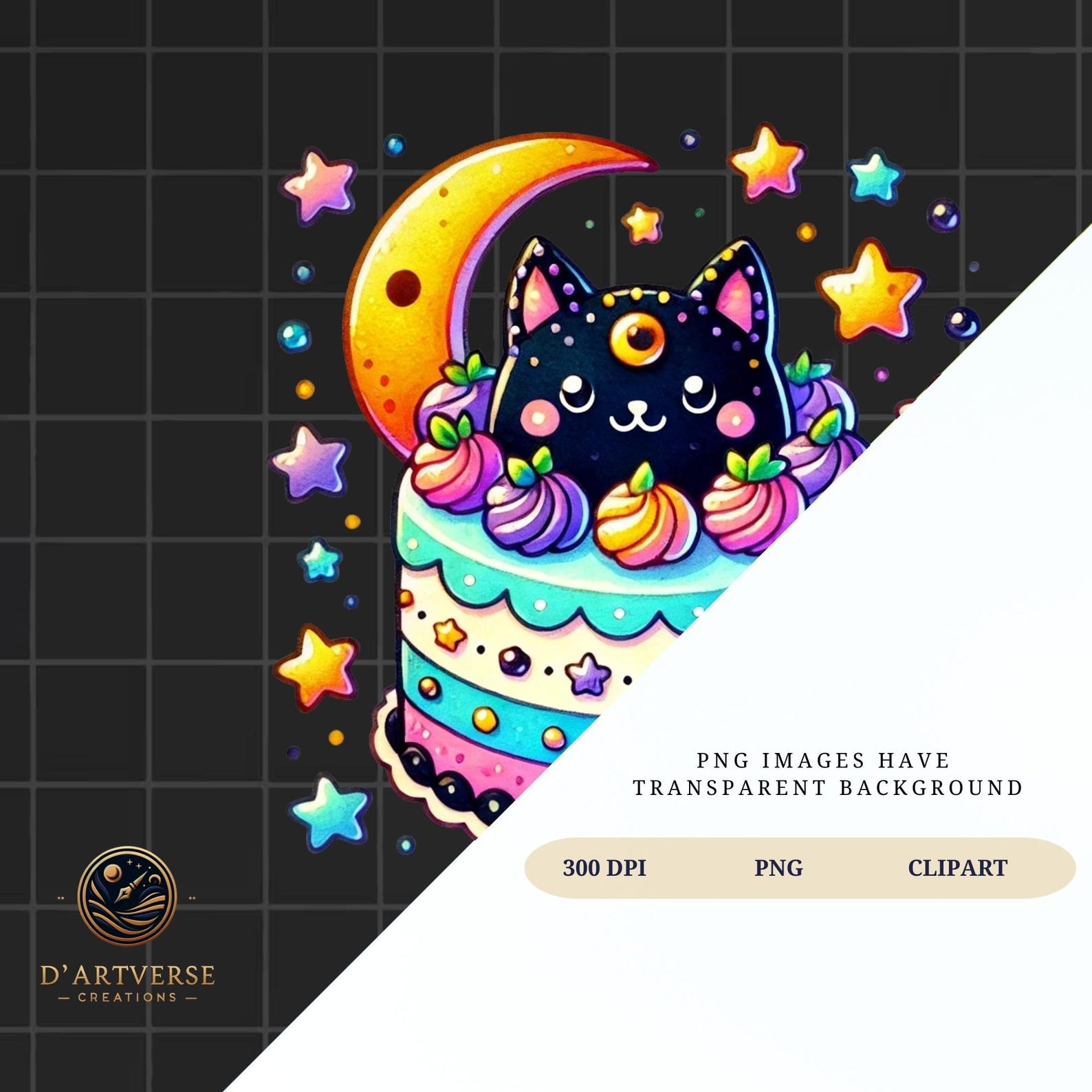 Watercolor Halloween Cake Clipart Spooky Cute Ghosts PNG Halloween ...