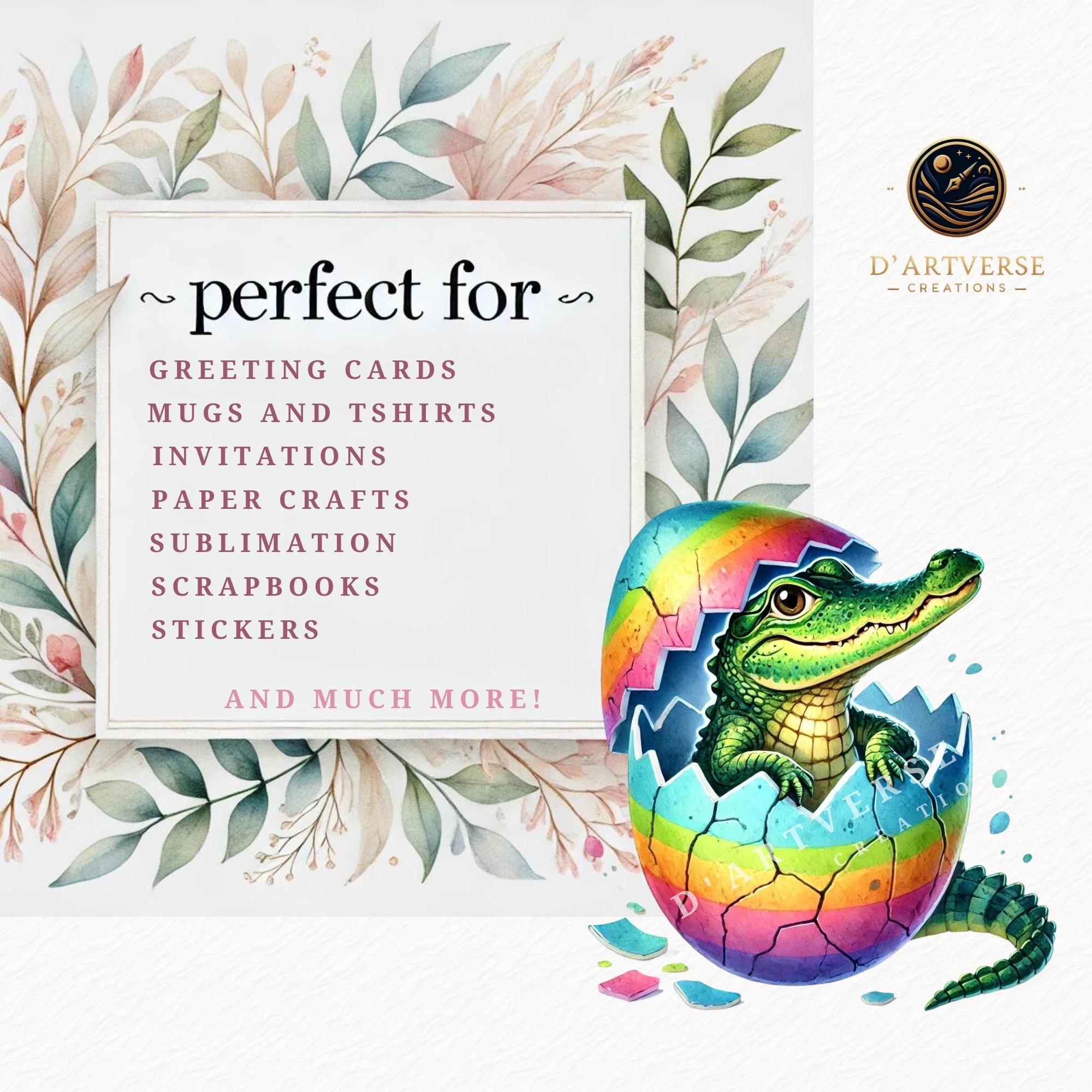 Funny Crocodile Easter Clipart Png Cute Africa Animals Art Safari ...