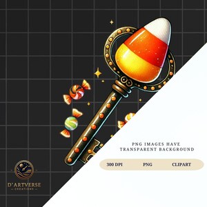 Watercolor Halloween Keys Clipart Spooky Key Graphics Cute Ghost Key ...