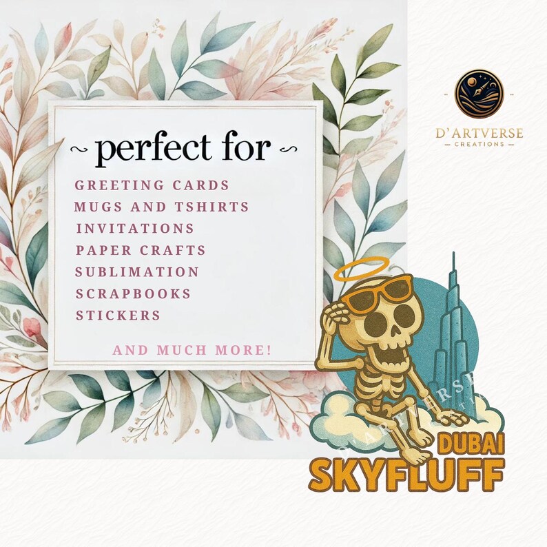 Funny Skeleton Travel Clipart Pack PNG World Landmark Costumes Humorous ...