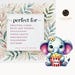 Watercolor Animals Clipart Popcorn Animals Bundle Cute Animal PNG ...