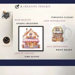 Watercolor Bakery Clipart Png Bread Sweet Treats Breakfast Shop Design ...