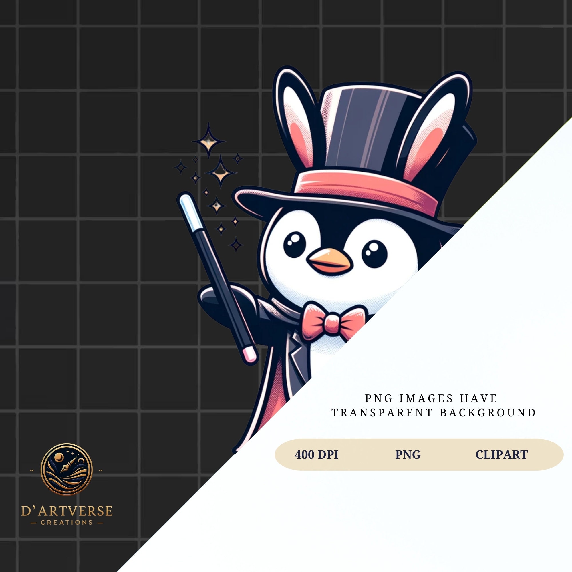 Magician Clipart Cute Animal Png Fantasy Art Set Magic Animal Clipart ...