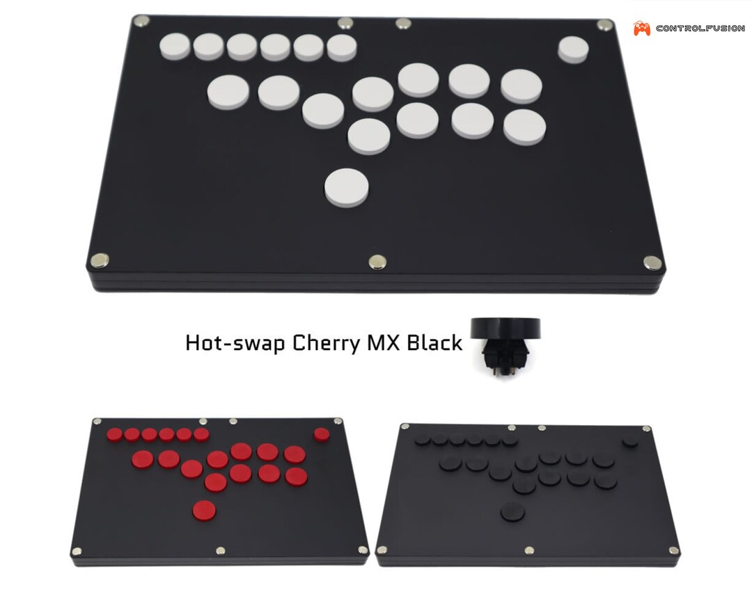 B1-PC-B Ultra-thin All Buttons Hitbox Arcade Game Controller - Etsy