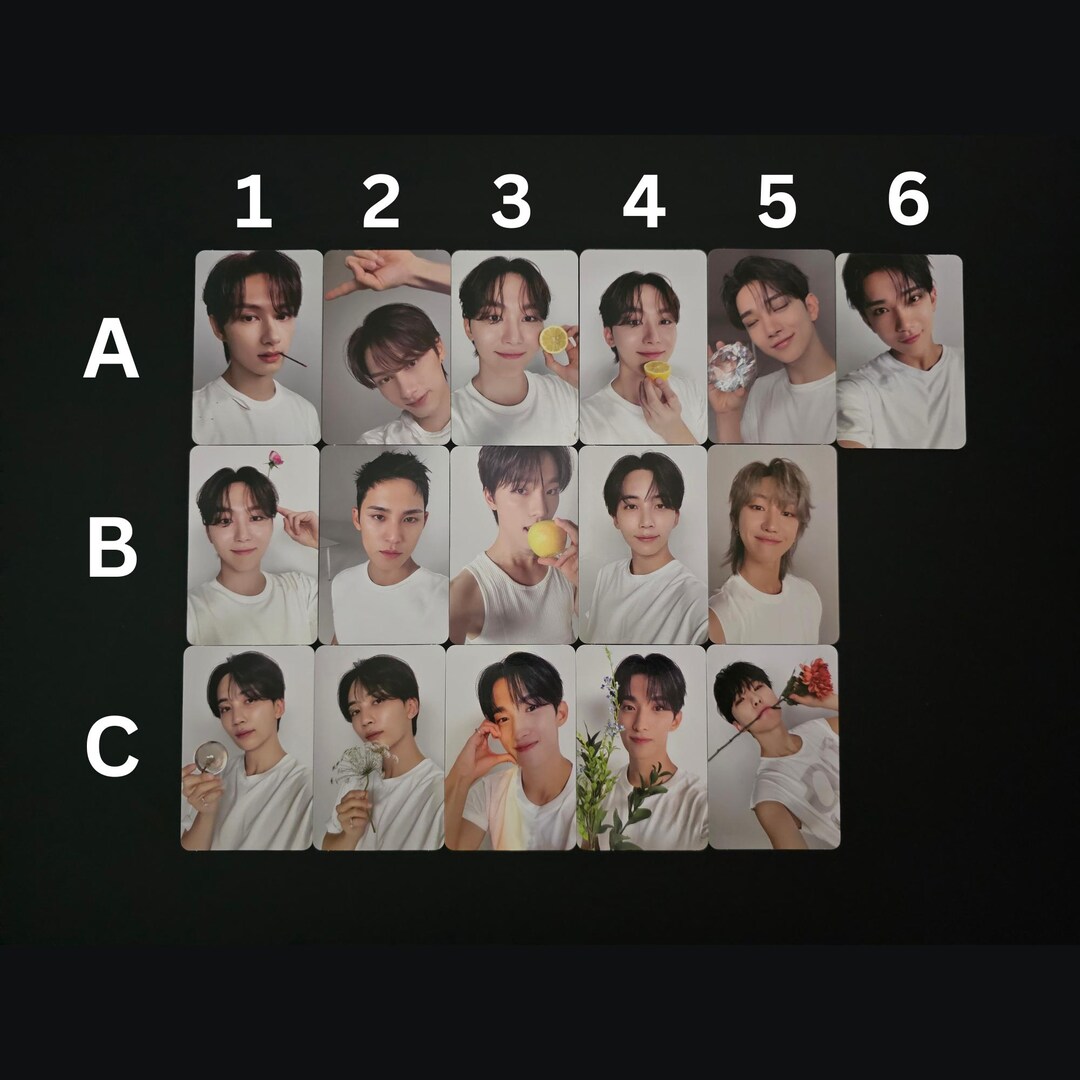 Assorted Seventeen Official Photocards 17 is Right Here Carat Edition ...