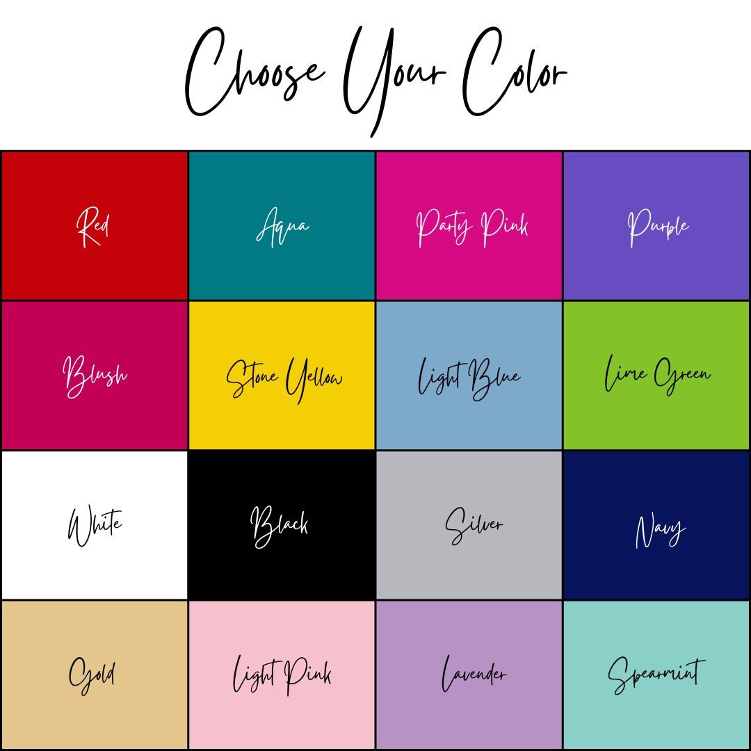 Kpop Group Lightstick Circle Decals (12 Designs and 16 Colors to Choose ...