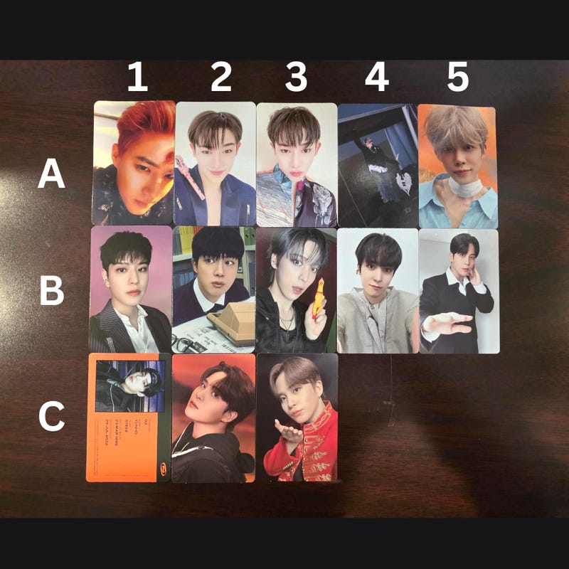 Bts Official Photocards - Etsy