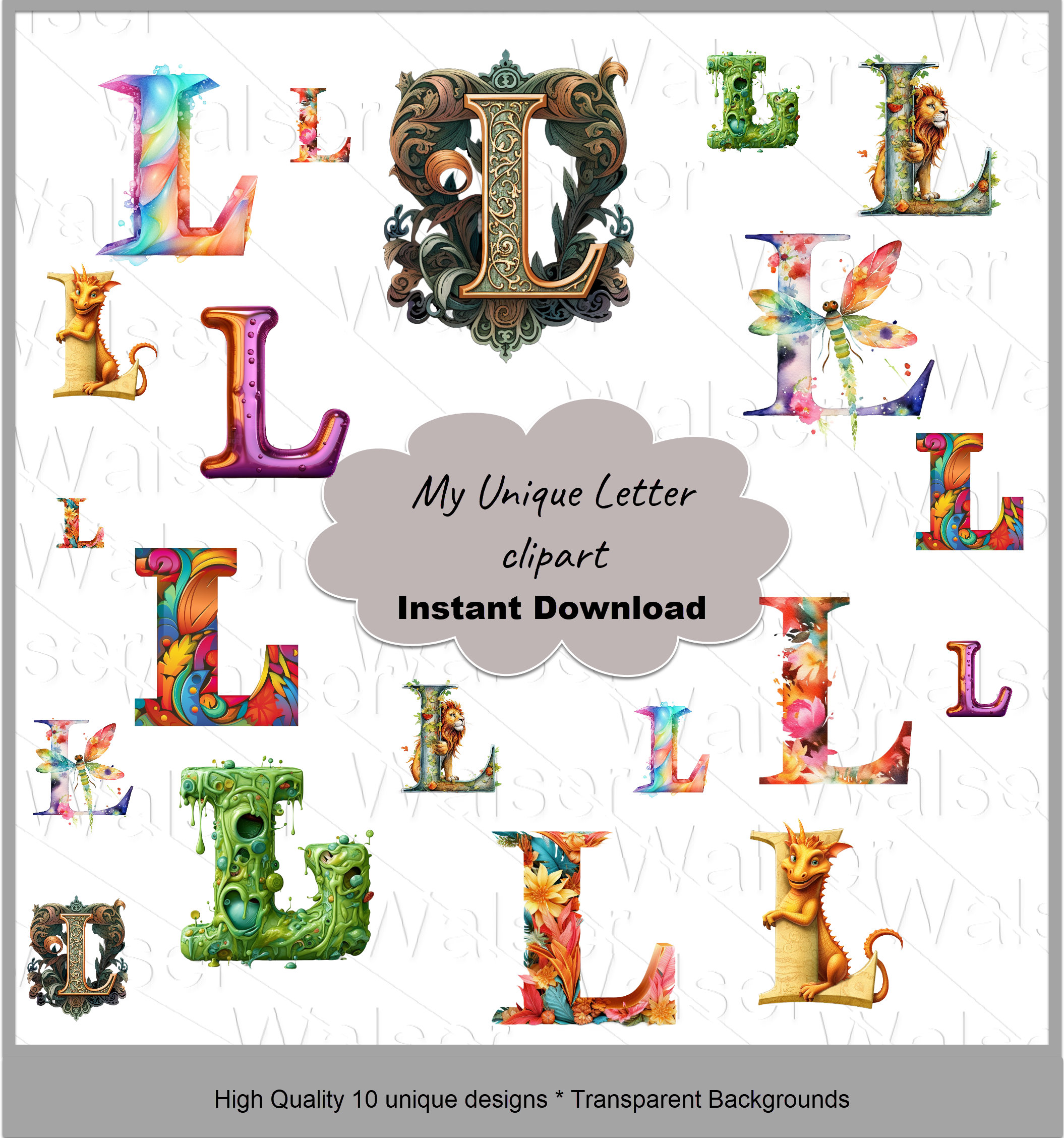 Letter L Clipart