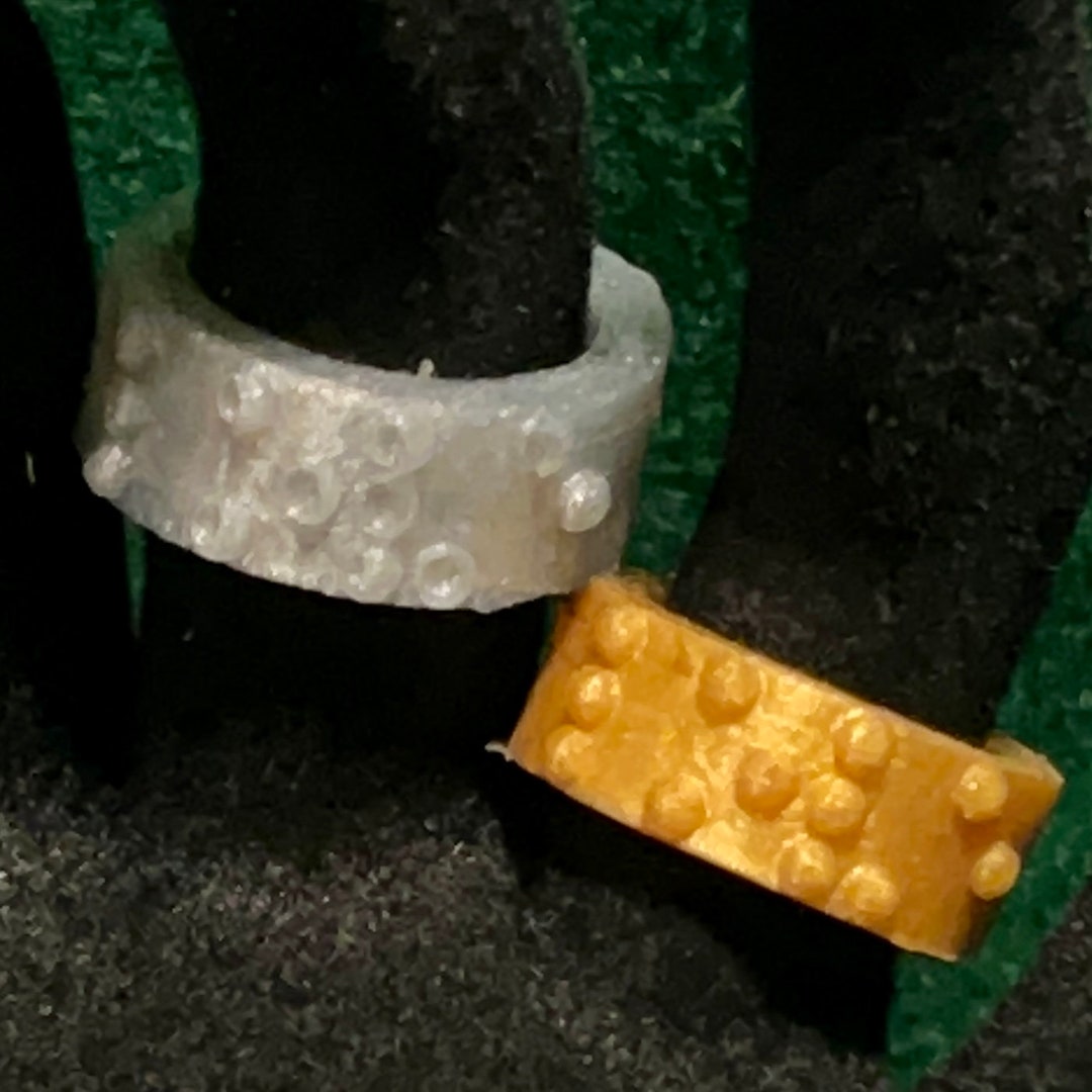 Braille Love Silicone Ring - Etsy