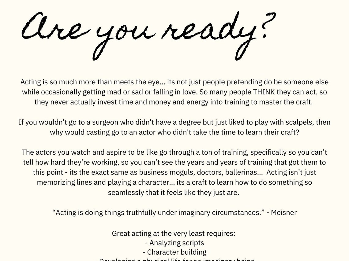 Actor Guidebook & Journal - A to Z Tips From Agents to Level up Your ...