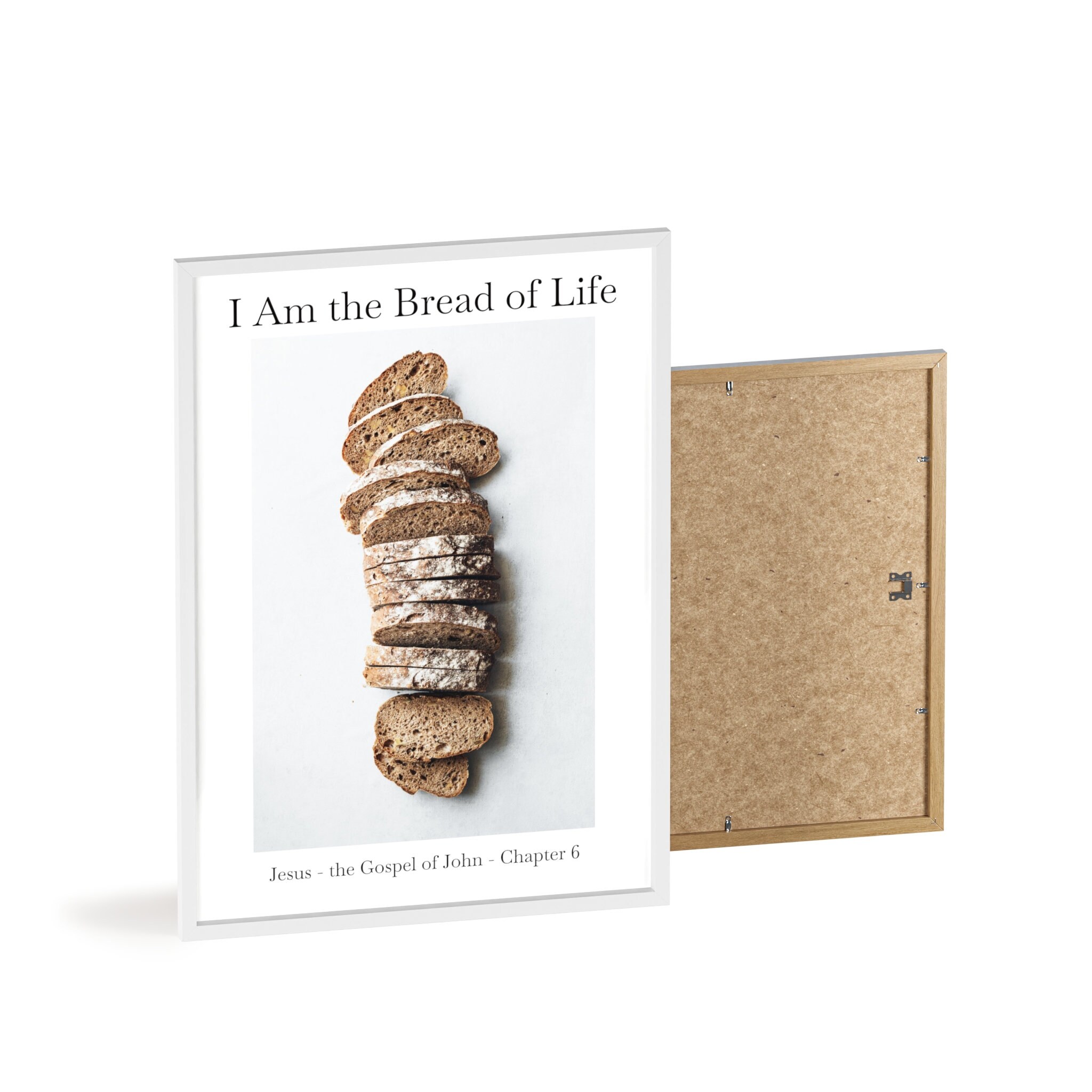 Jesus is the Bread of Life - I Am - Christian Bible Verse Inspiration ...