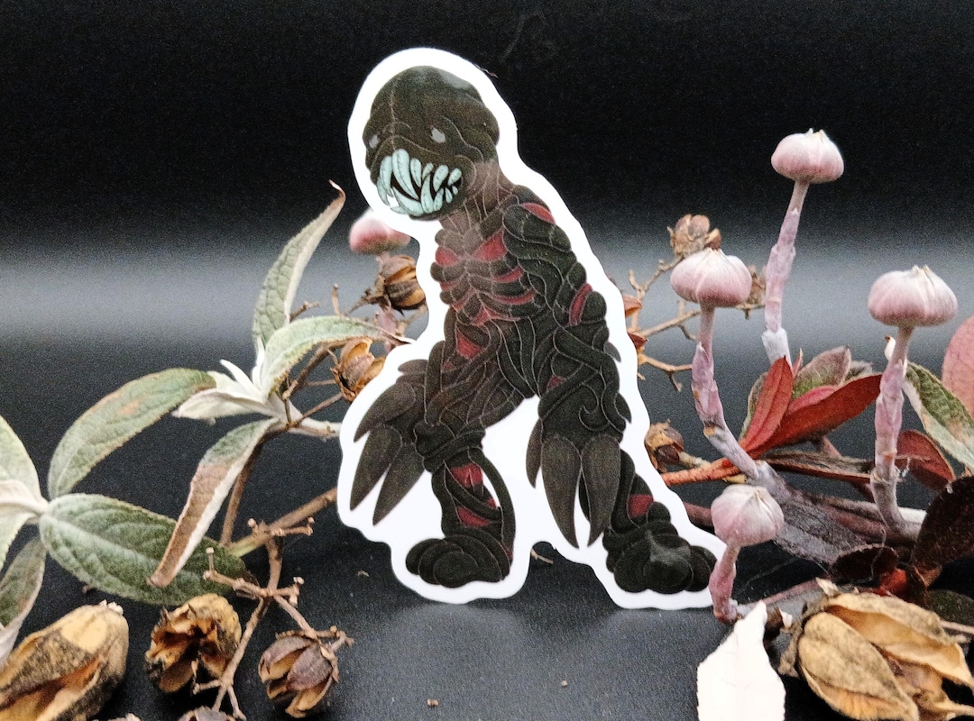 Resident Evil Mold Monster Sticker: Fan Art, Clear 3" - Etsy