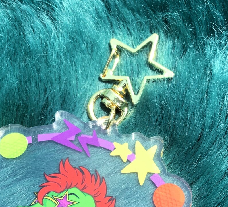 FNAF Security Breach Keychains Glamrock Freddy, Monty, Chica, Roxy 3.5 ...