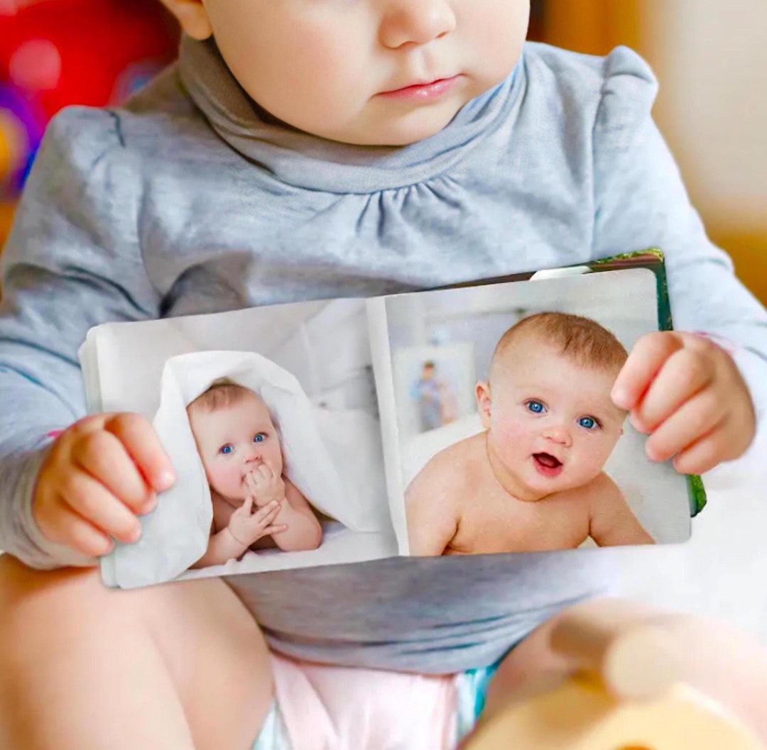 Custom Baby Photobook Custom Photo Album Newborn Baby Gift Personalized ...