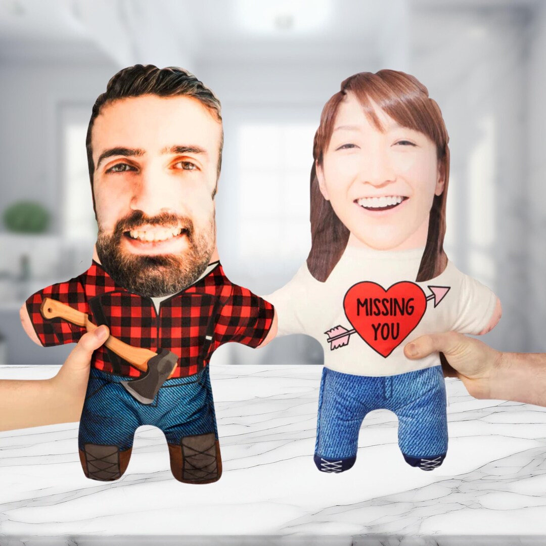 Custom Memory Gift Plush People Pillow Doll Custom Gift Personalized ...