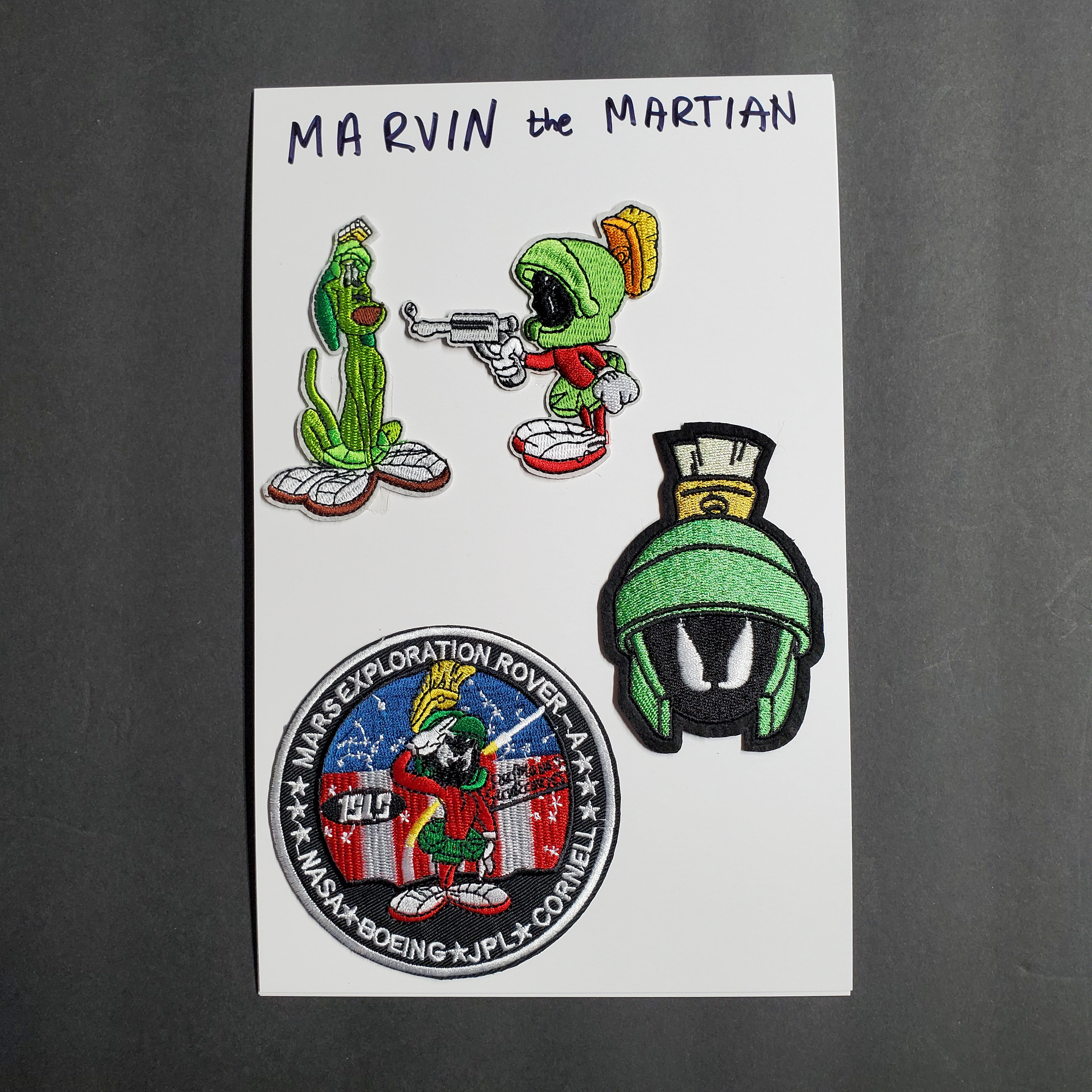 Marvin the Martian 34 DELUXE Patch Set of 4 - Etsy