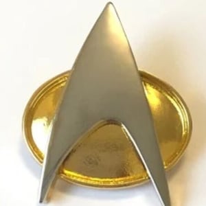 DELUXE Star Trek: Next Generation Communicator Gold Pin- Full Size ...